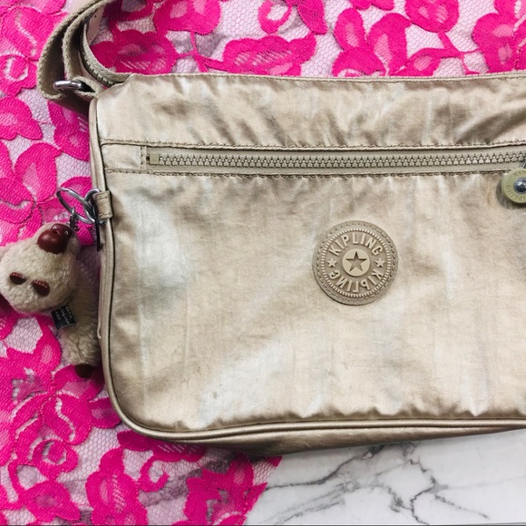 Kipling | Bags | Kipling Metallic Crossbody Bag | Poshmark